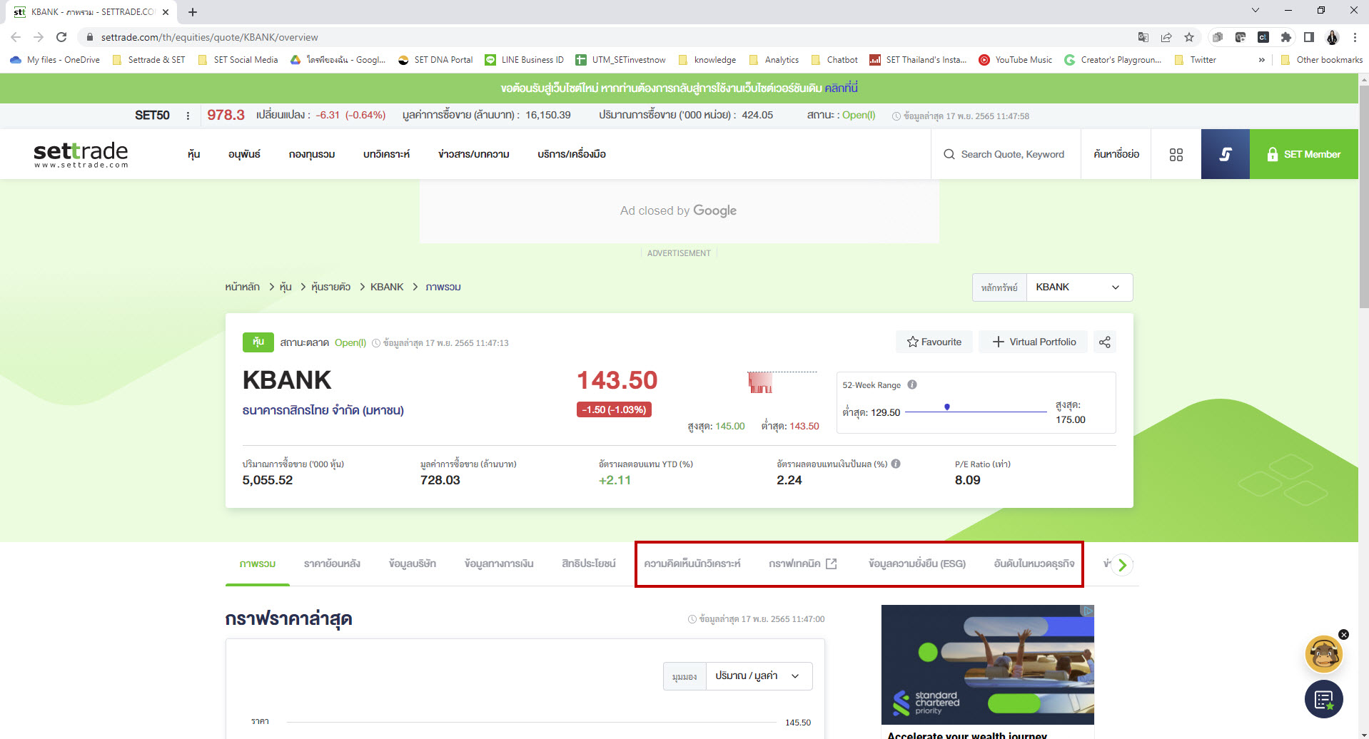 โฉมใหม่ www.set.or.th มีอะไรดี ตอนที่ 2 : ข้อมูลการลงทุนเวอร์ชันใหม่ดีกว่าอย่างไร - SETTRADE.COM